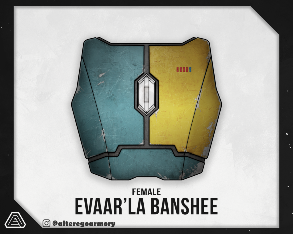 Female Banshee Chest Plate - Alter Ego Armory